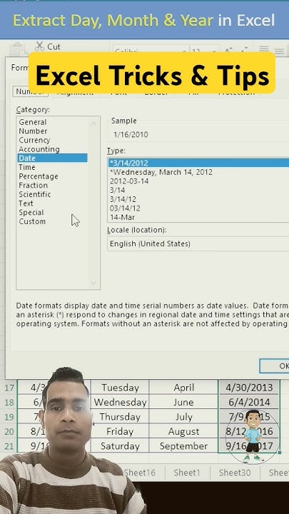 excel tricks and tips #short #excel #advanceexcel - YouTube