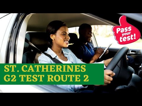 Canada's Best Road Test| G2 Test Route 2| Street names & Tips| Pass ...