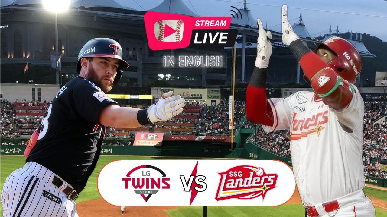 LIVE KBO LG Twins vs SSG Landers (March 16th) - YouTube