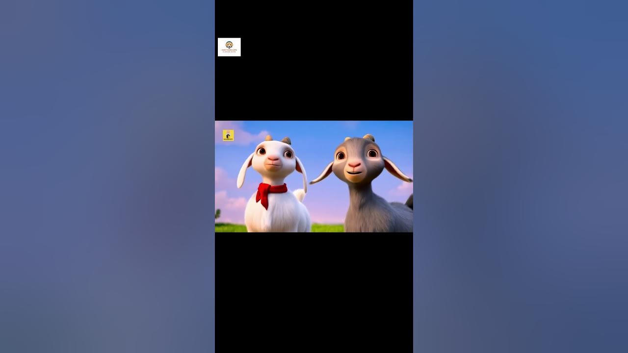 Five Little Goats 🐐 | Funny Animal Song for Kids | #FiveLittleGoats 🐐 # ...