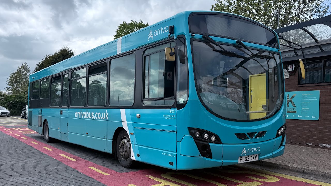 Arriva Merseyside 3212 FL63 DXY on a 345 to queen square 19/4/25 - YouTube