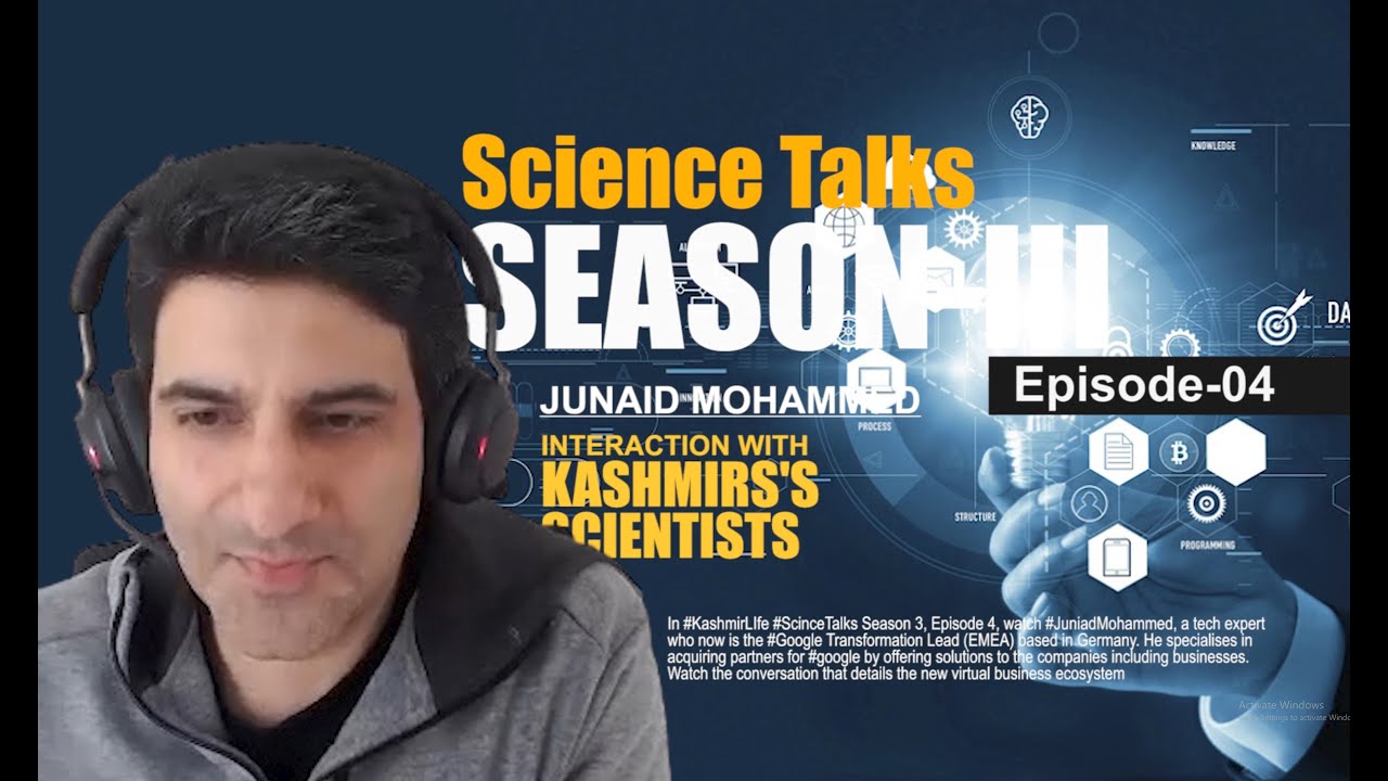 Science Talks: Season 3 | Episode 4 | Junaid Mohammed - YouTube