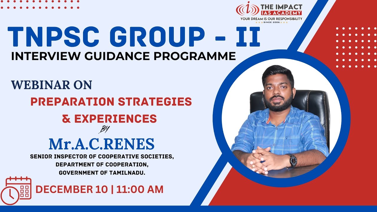 GROUP - II | INTERVIEW GUIDANCE PROGRAMME | PREPARATION STRATEGIES ...