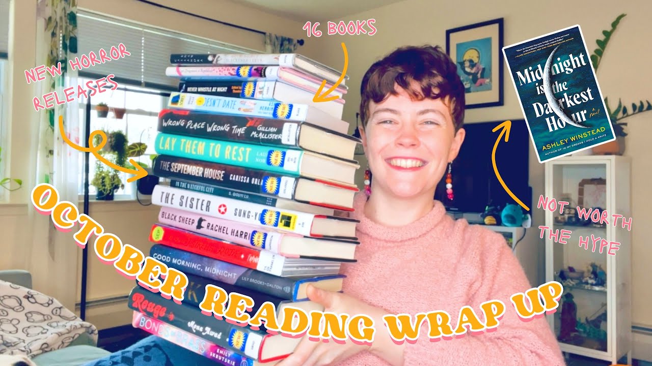 October Reading Wrap Up 🎃 New horror books! - YouTube