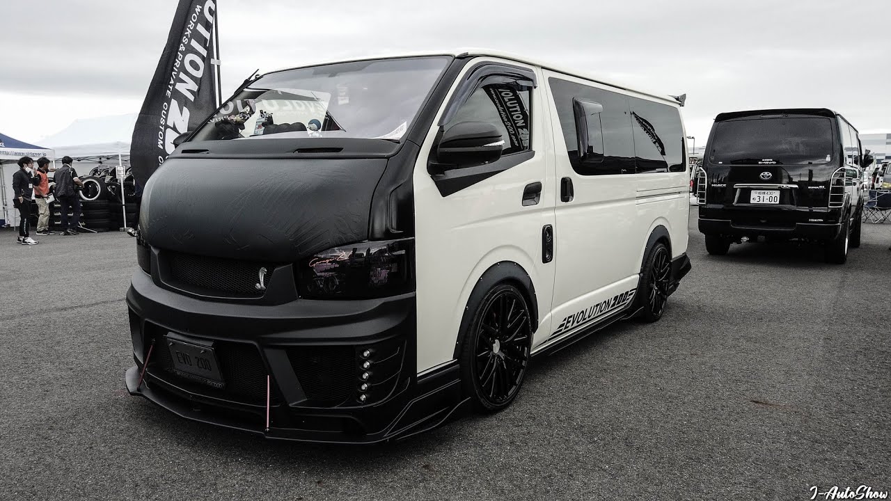 EVOLUTION 200 HIACE エヴォリューション200 ハイエース - SBM2023 - YouTube