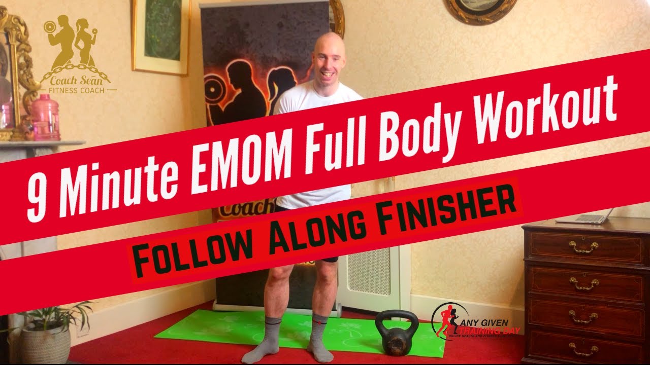 9 Minute EMOM Full Body Workout (Follow Along Workout) - YouTube