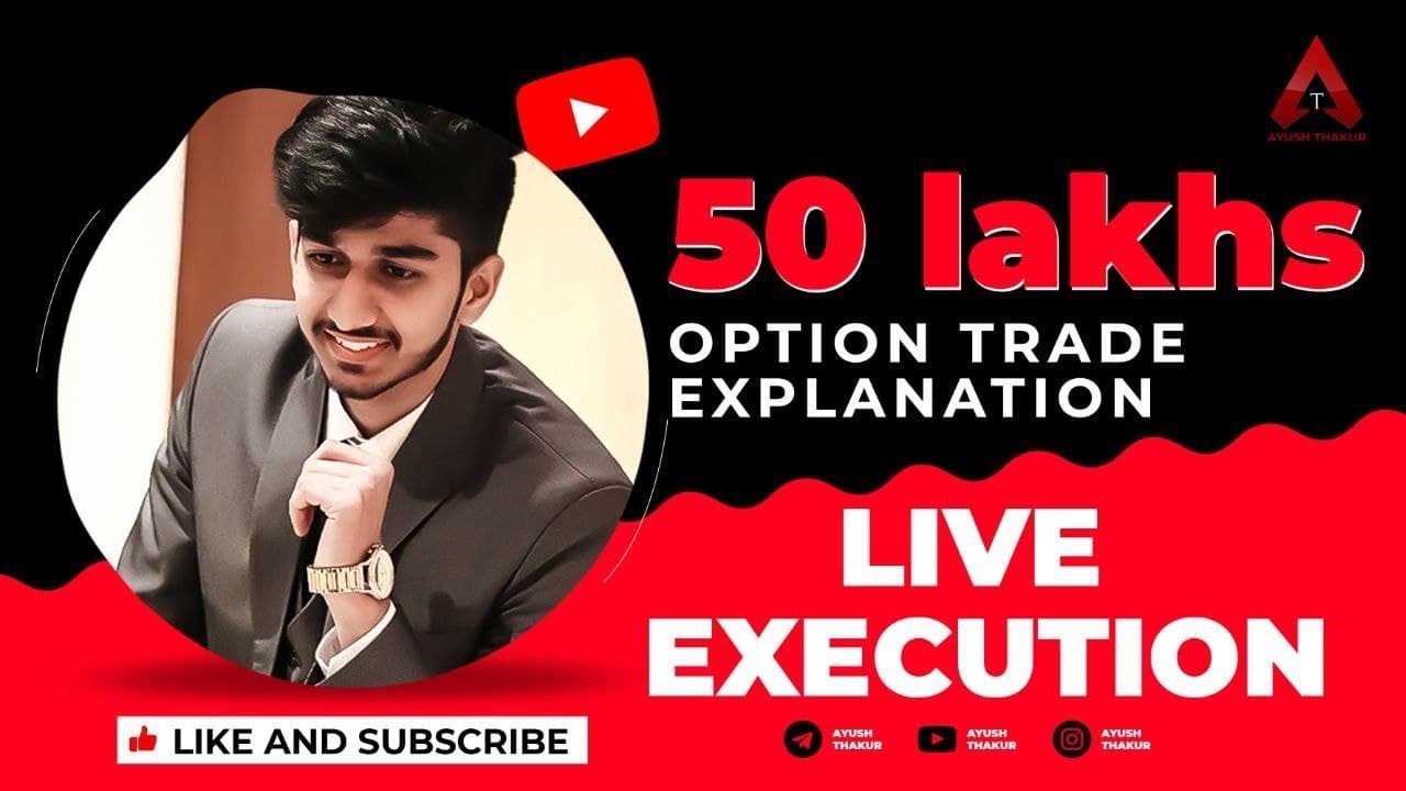 50 LAKHS OPTION TRADE EXPLANATION YouTube