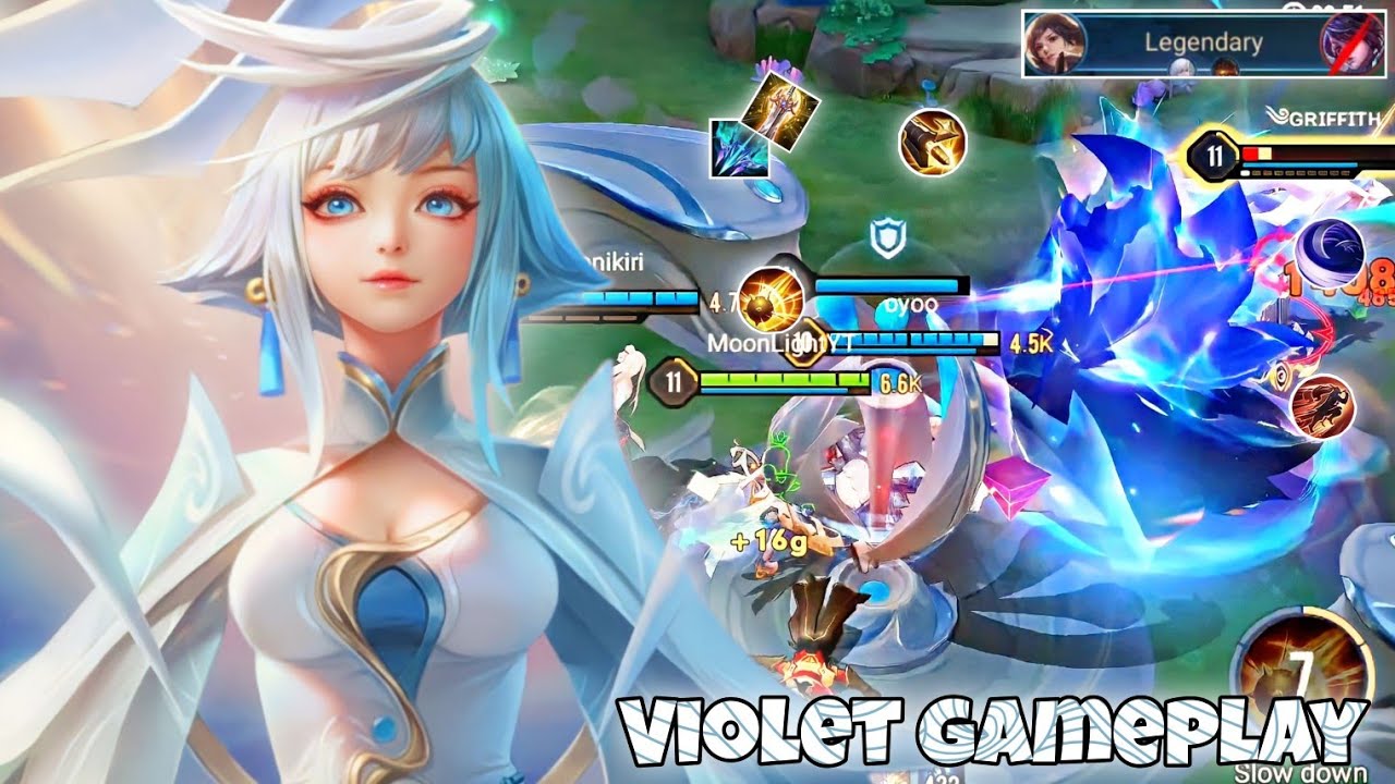 Violet Dragon Lane Pro Gameplay | S Tier Champ Carry | Arena of Valor Liên Quân mobile CoT - YouTube