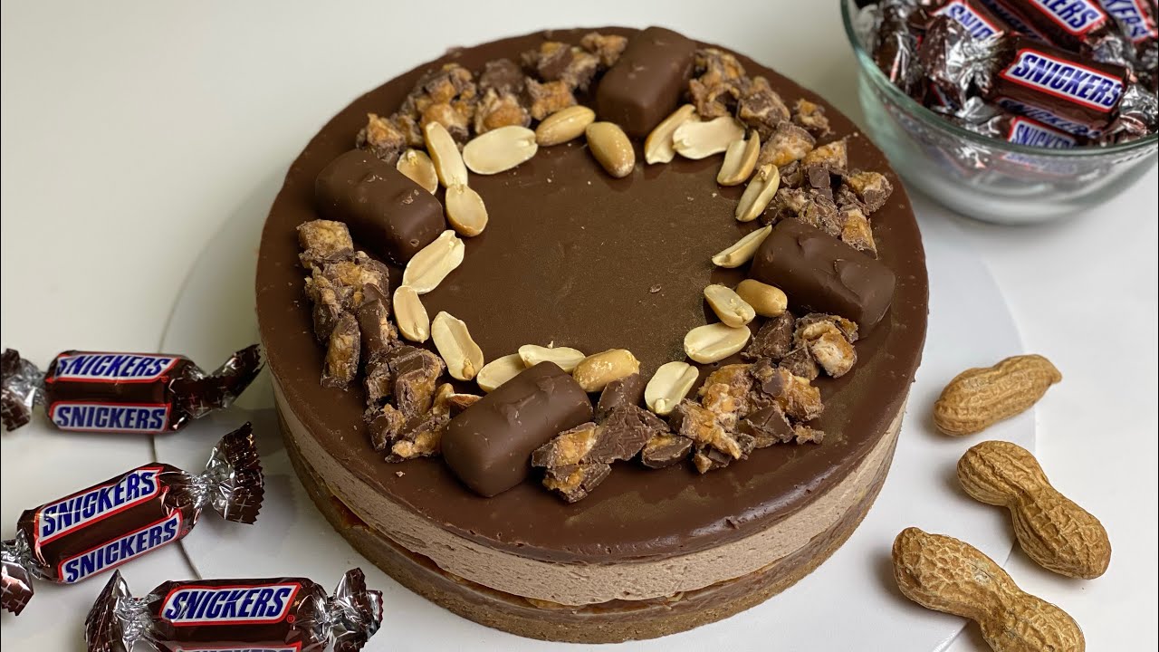 Torta Snickers - YouTube