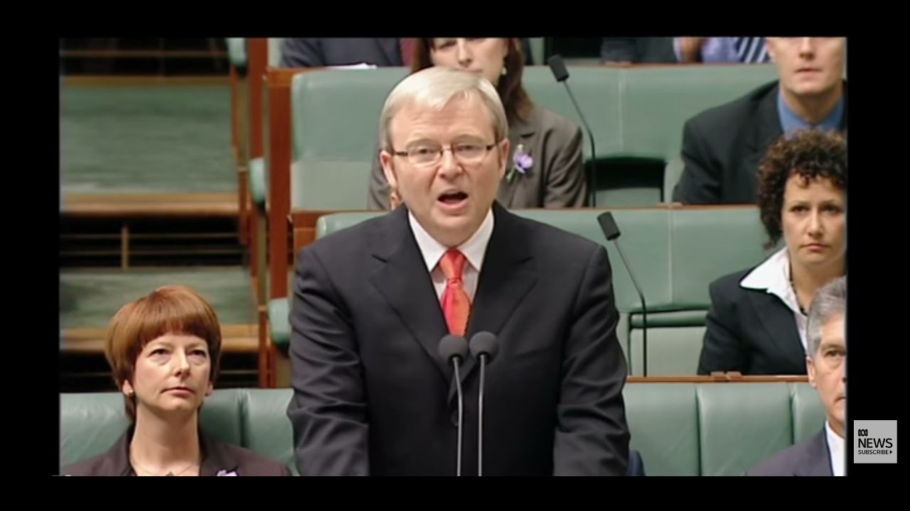 sorry speech by Kevin Rudd - YouTube