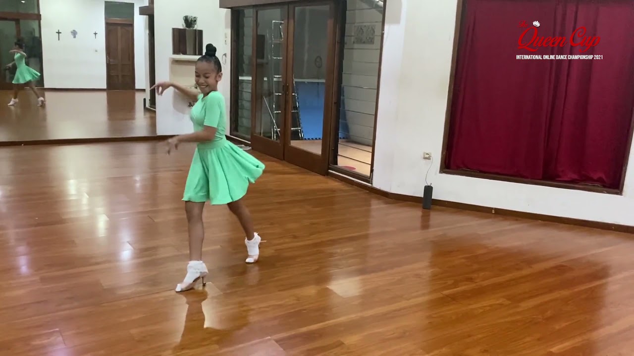 Solo Medalist U12 - Samba - 406 - Princess Nabila Alhinduan - Indonesia ...