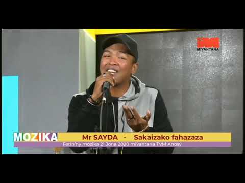 MR SAYDA - SAKAIZAKO FAHAZAZA (live,  fête de la musique 2020)