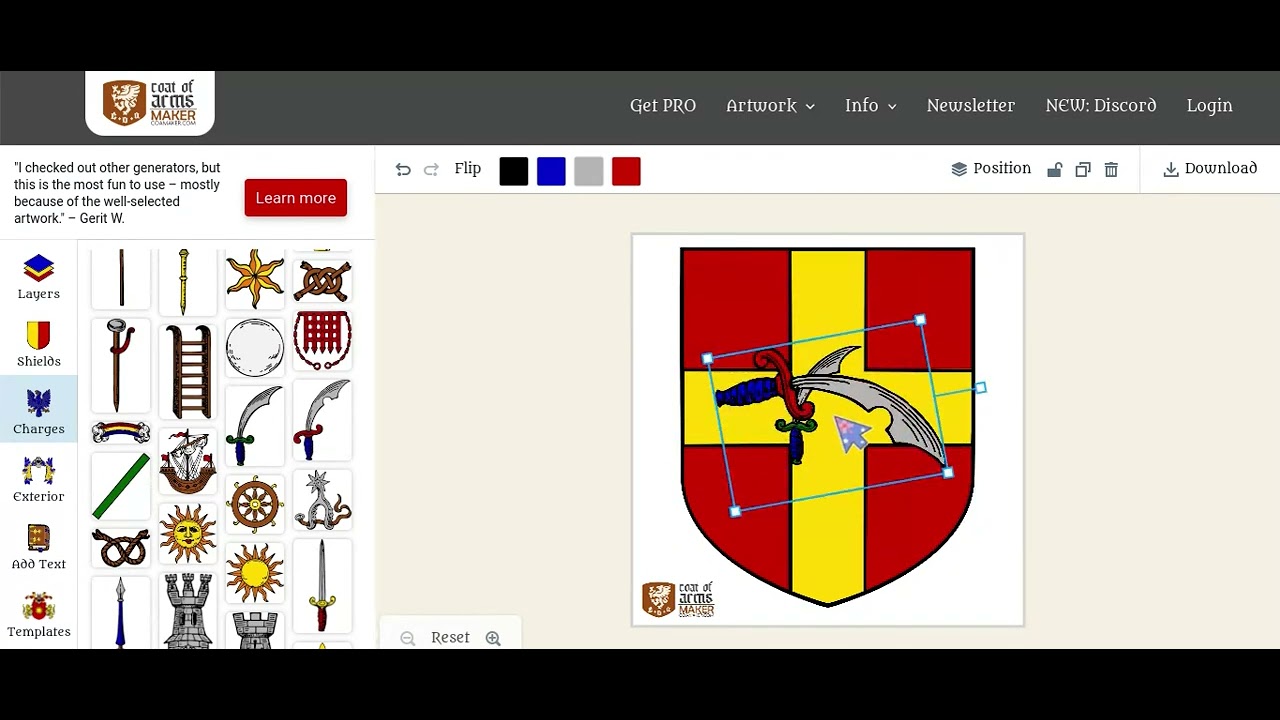 Making coat of arms 3 - YouTube
