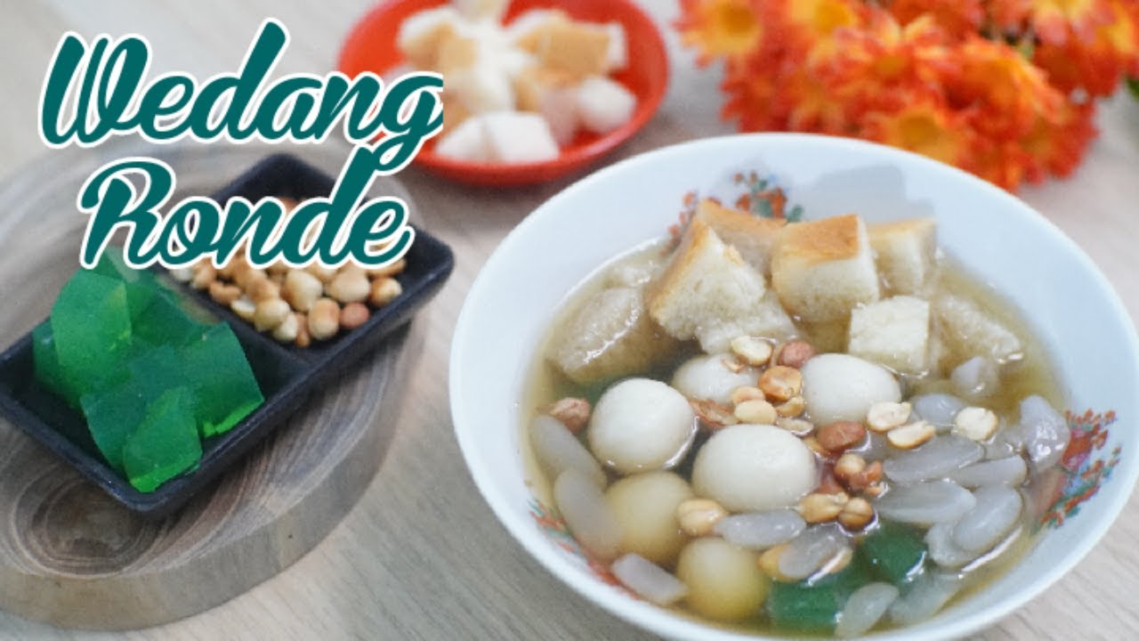 Resep Wedang Ronde - Minuman Hangat Tradisional - YouTube