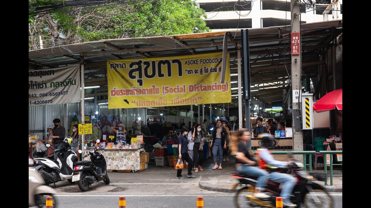 [4K] Exploring Asok road vibrant street eats at Sukta Market on ...