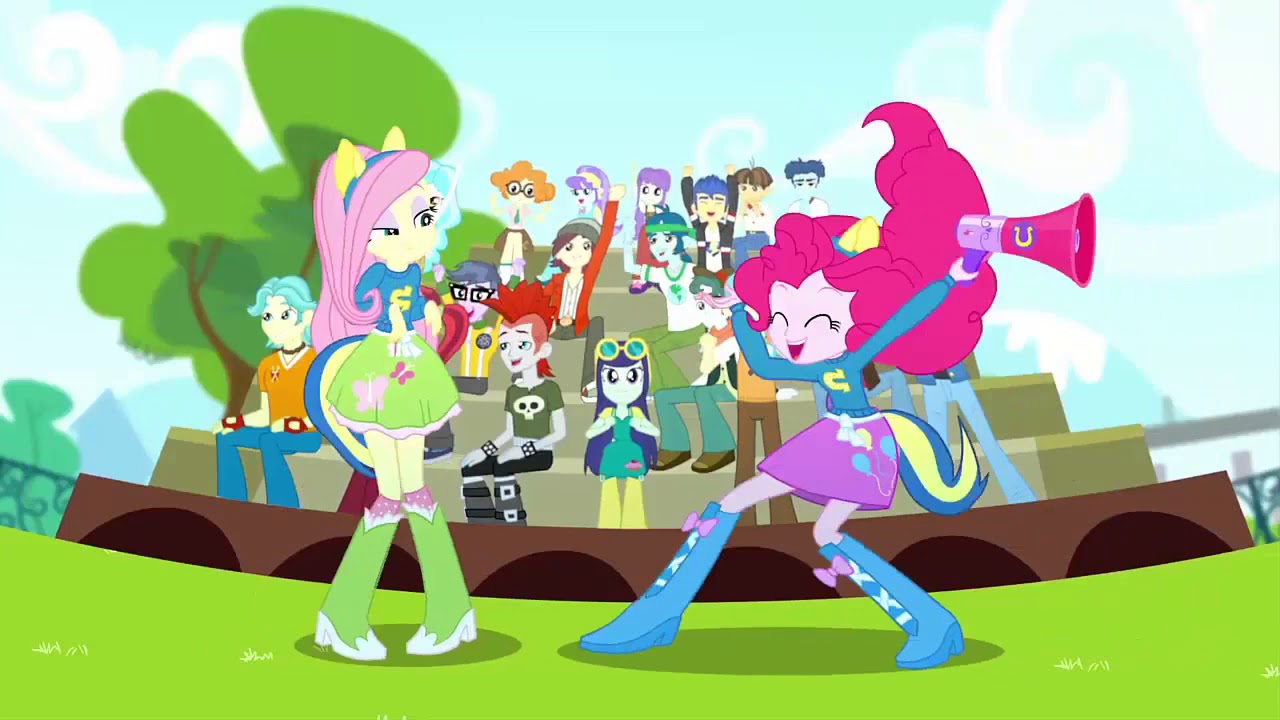 Mlp equestria girls steps of pep - YouTube