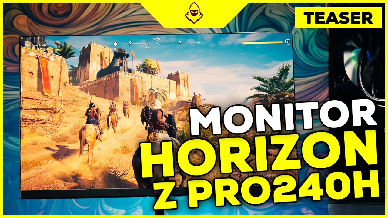 TEASER MONITOR GAMER MANCER HORIZON Z PRO240H 27 POL - YouTube