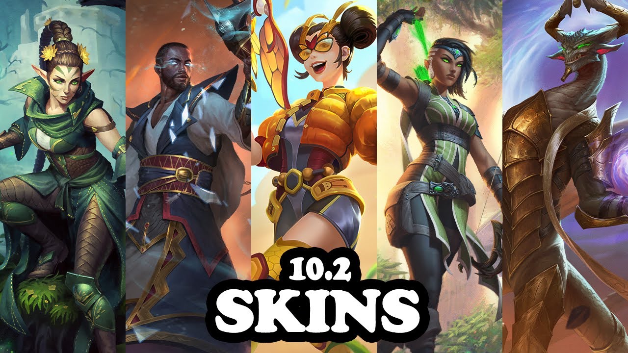 SMITE Nuevas Skins 10.2 INGAME | Gameplay Nuevas SKINS - YouTube