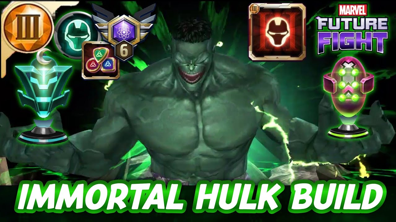 HULK BUILD | HULK | T3 HULK BUILD | IMMORTAL HULK | Marvel Future Fight ...