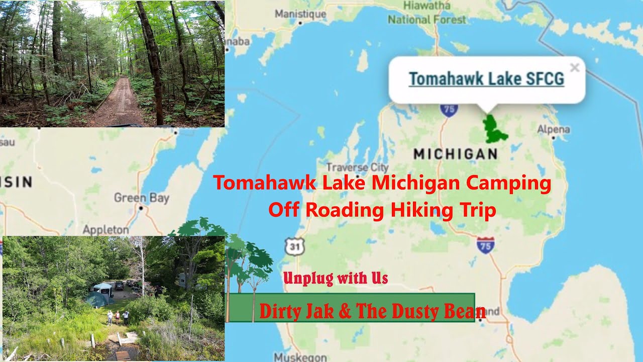 Atlanta Michigan Tomahawk Lake Camping, ATV Riding, Tomahawk Flooding ...