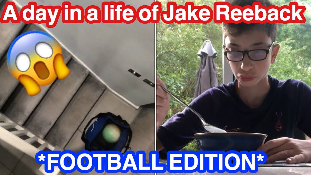 A DAY IN A LIFE OF JAKE REEBACK *FOOTBALL EDITION* - YouTube