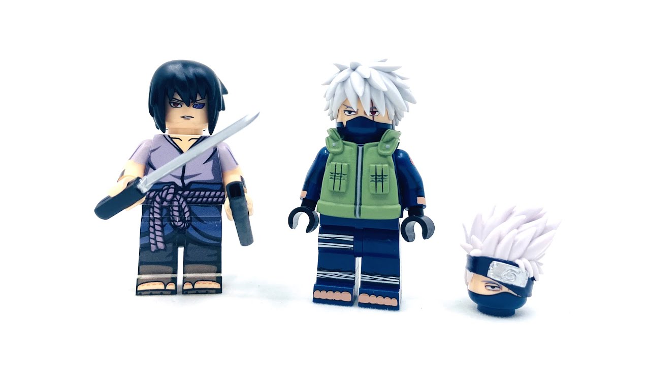 커스텀 장인들이 사랑하는 “나루토”, 사스케&카카시 커스텀 레고 피규어(Naruto Sasuke Kakashi Lego ...