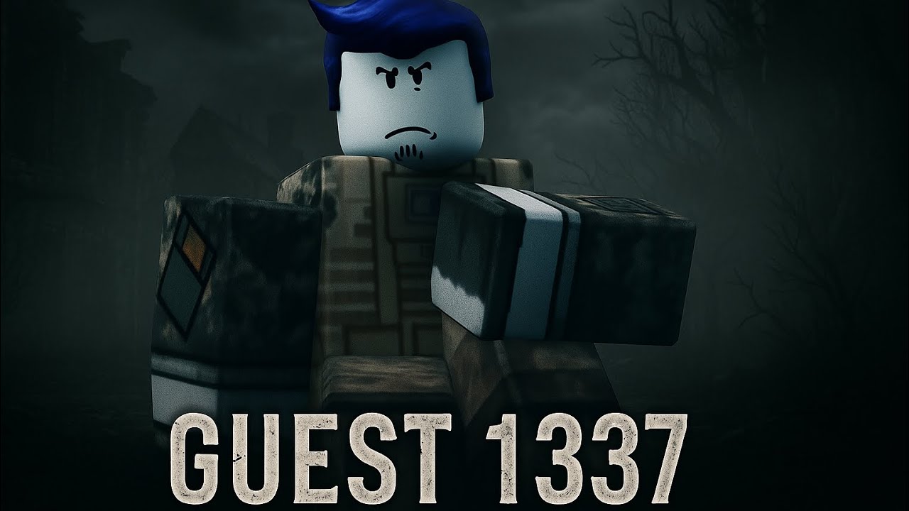 Wajib Ditonton! Review Karakter Guest 1337 Forsaken Roblox|Legenda yang ...