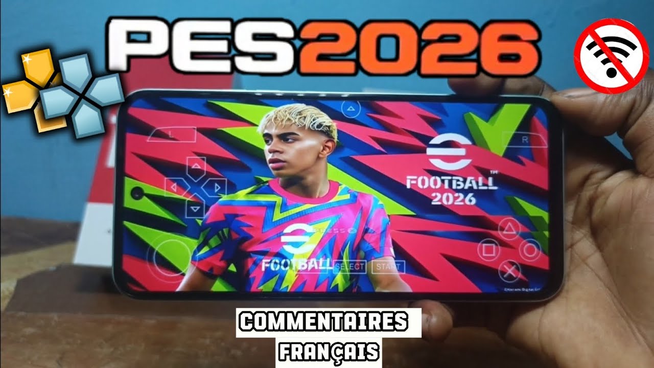 Comment installer & jouer à PES 2026 sur ppsspp - YouTube