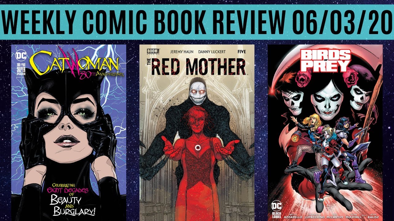 Weekly Comic Book Review 06/03/20 - YouTube