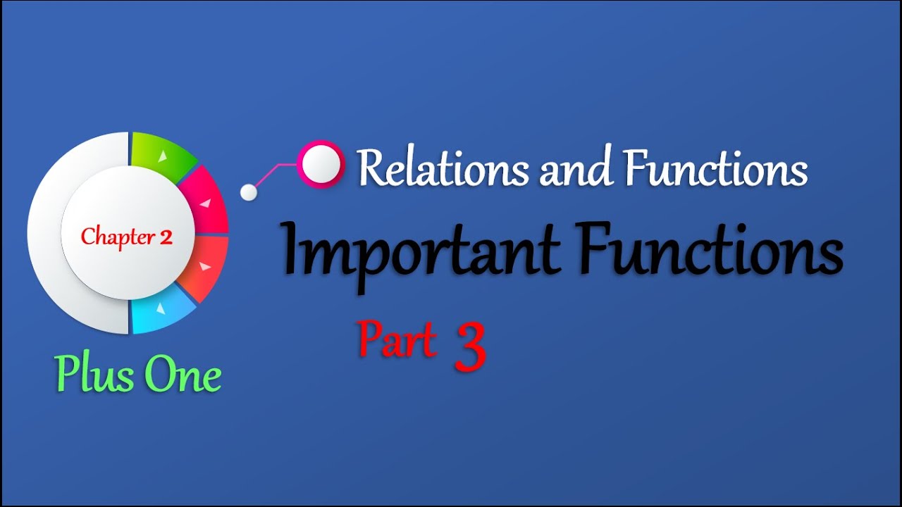 Relations Important Functions | Part 3 - YouTube