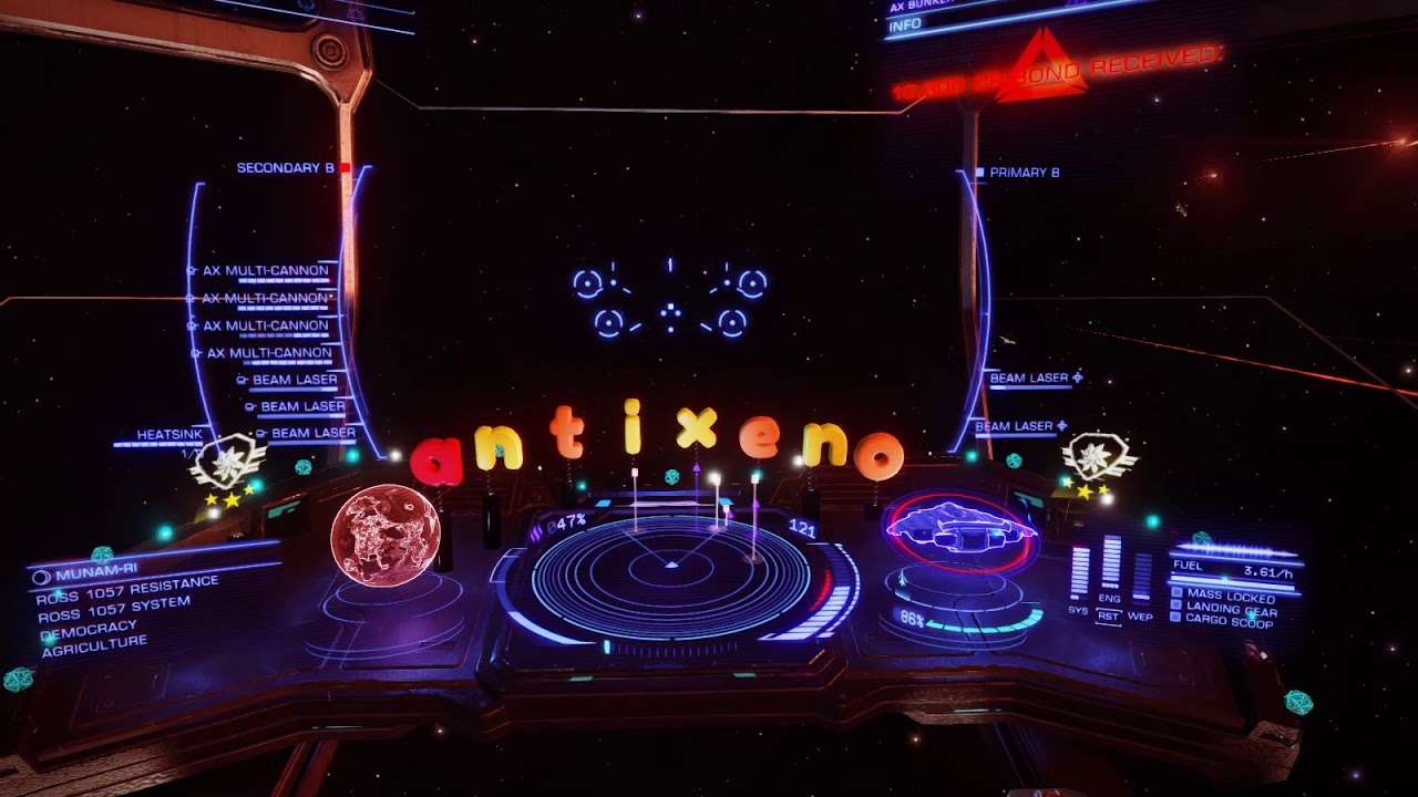 Thargoid Scout Hunting NHSS Elite Dangerous - YouTube