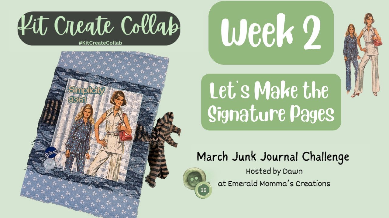 HOW TO CHOOSE PAPERS FOR A SIGNATURE || #kitcreatecollab ...