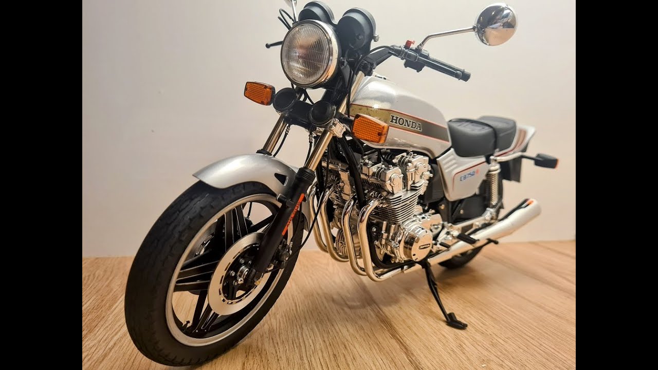 Honda CB750F Tamiya 16020 1/6th scale - YouTube