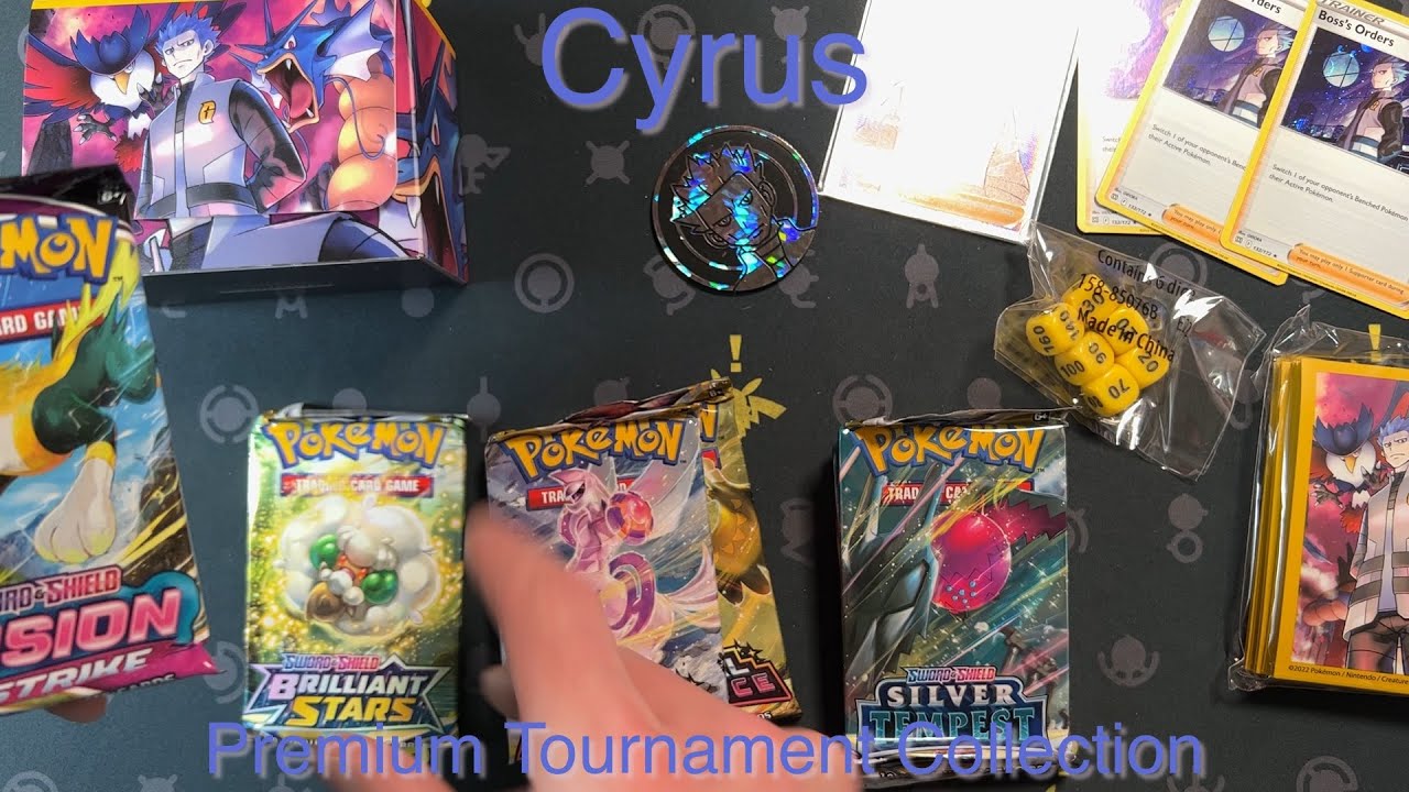 Cyrus Premium Tournament Collection box opening - YouTube