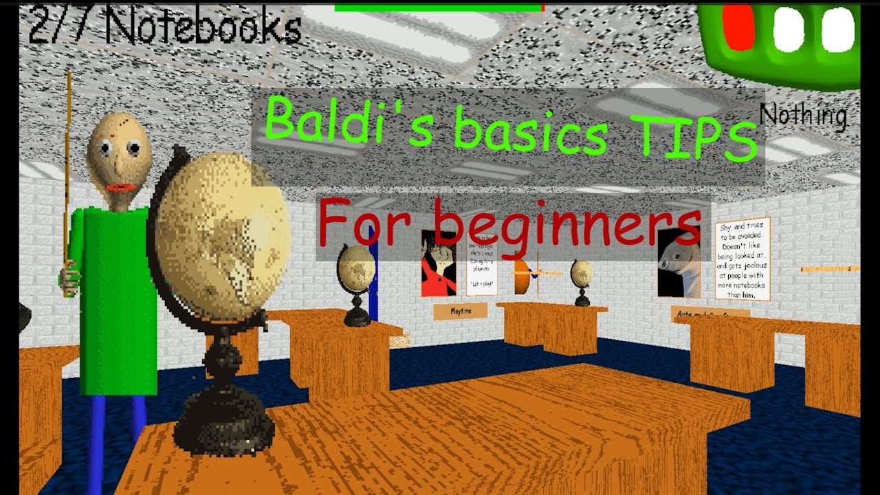 Baldi's basics tips - YouTube