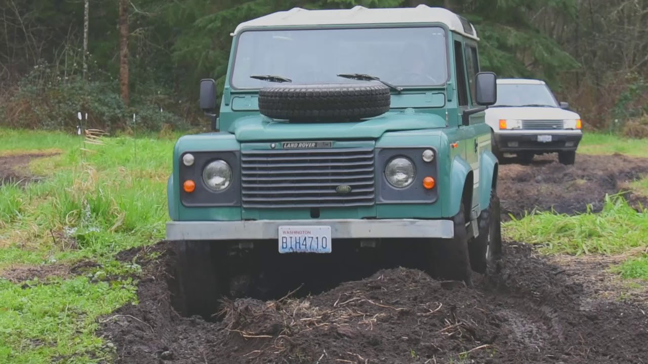 Buster the D90 on off road training day. - YouTube