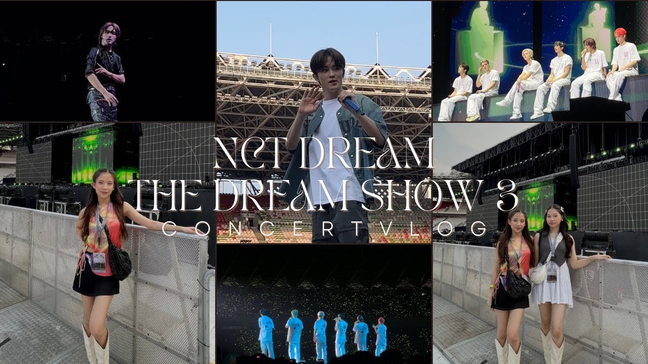 Concert Vlog Ep 1: NCT Dream The Dream Show 3! - YouTube