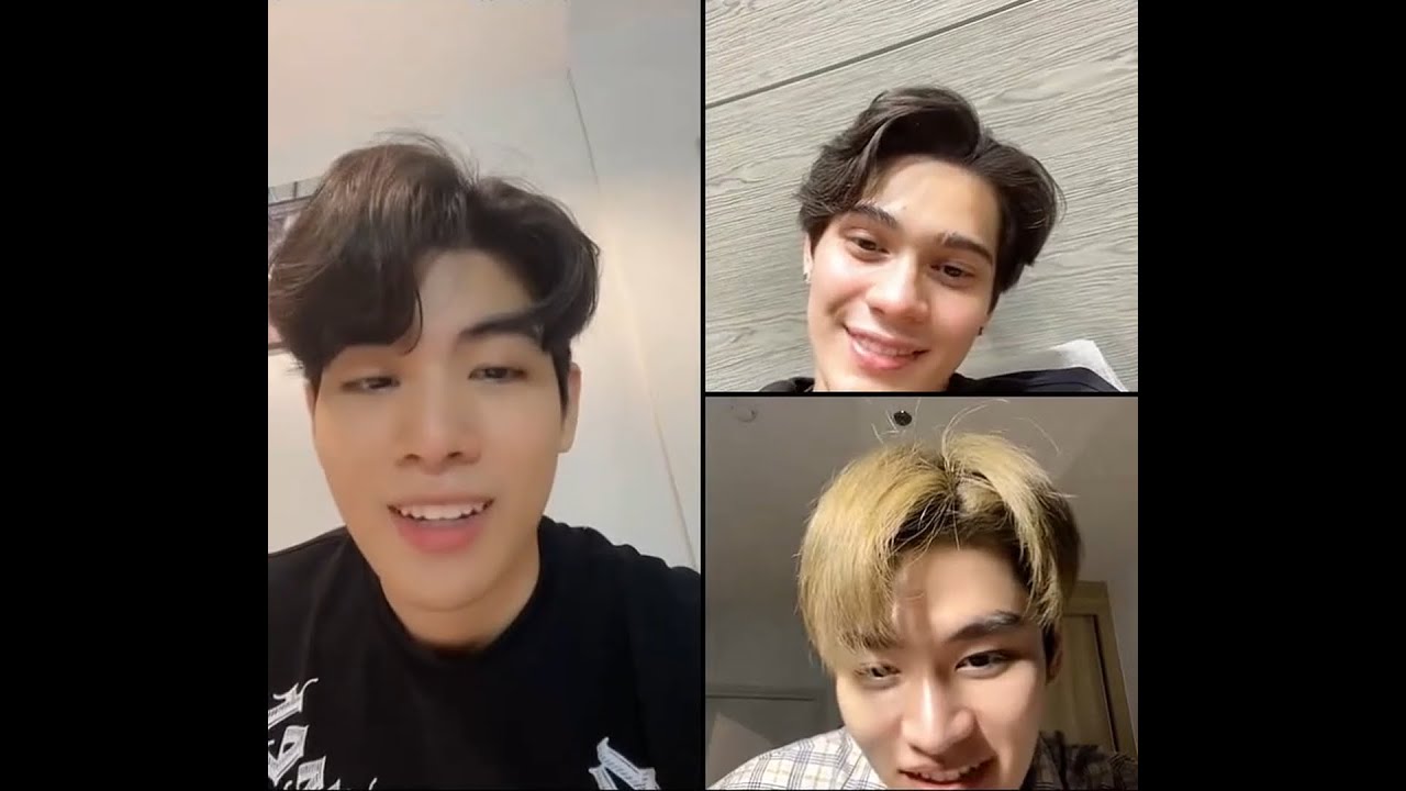 240922 Zax Nattapat, Perth Napat, James Prescott from Bad Guy My Boss TikTok Live (zax_nattapat ...