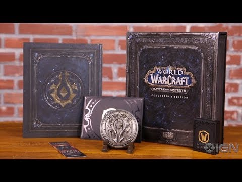 World of Warcraft Battle for Azeroth: UNBOXING DE LA EDICIÓN ...
