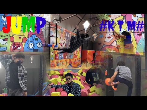 Jump KTM Indoor Trampoline Park || Kathmandu 🇳🇵🇳🇵 - YouTube