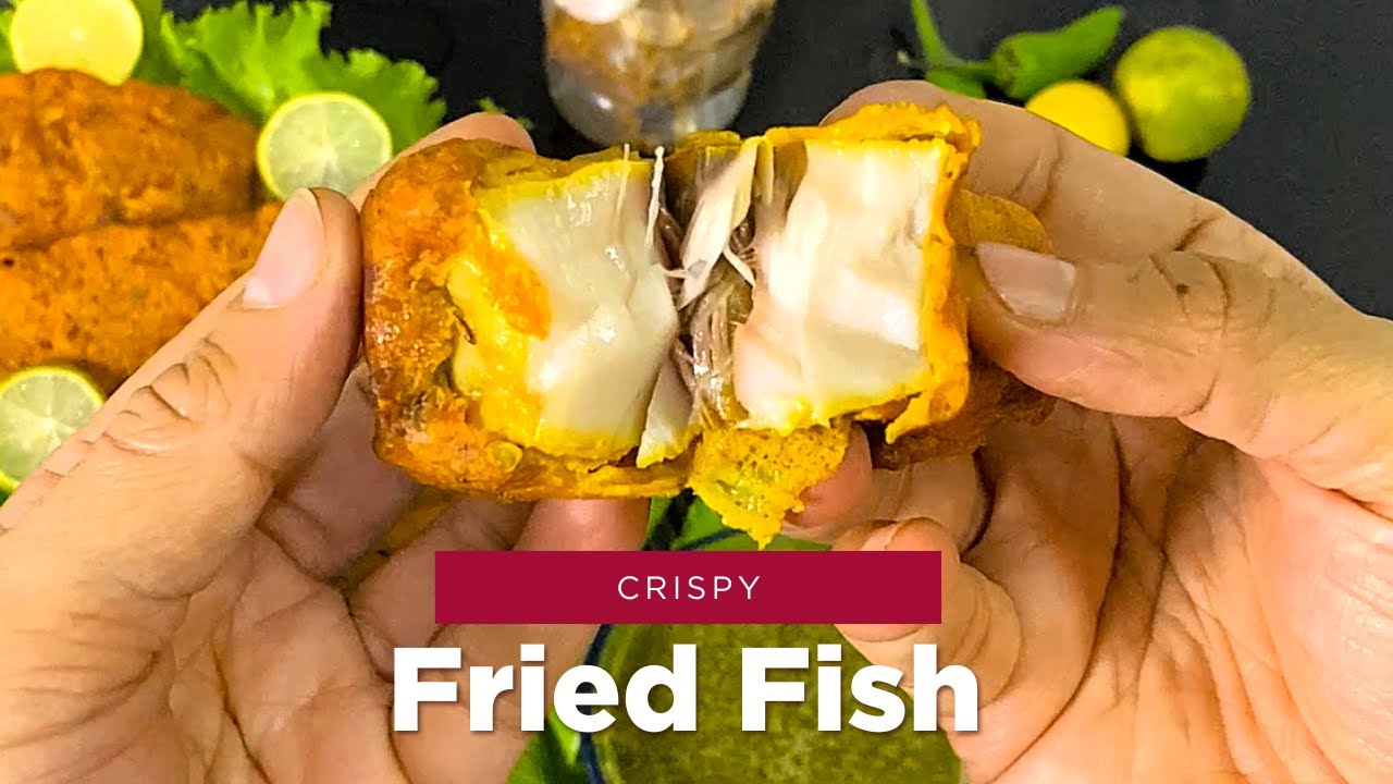 Fried Fish Recipe with Imli Chutni | Crispy Fried Fish Besan Wali ...