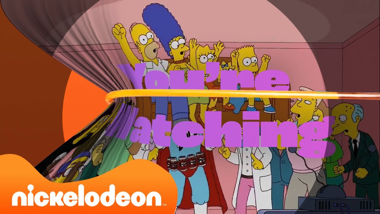Nickelodeon - 2023 Rebrand - The Simpsons Bumper [F/M] - YouTube