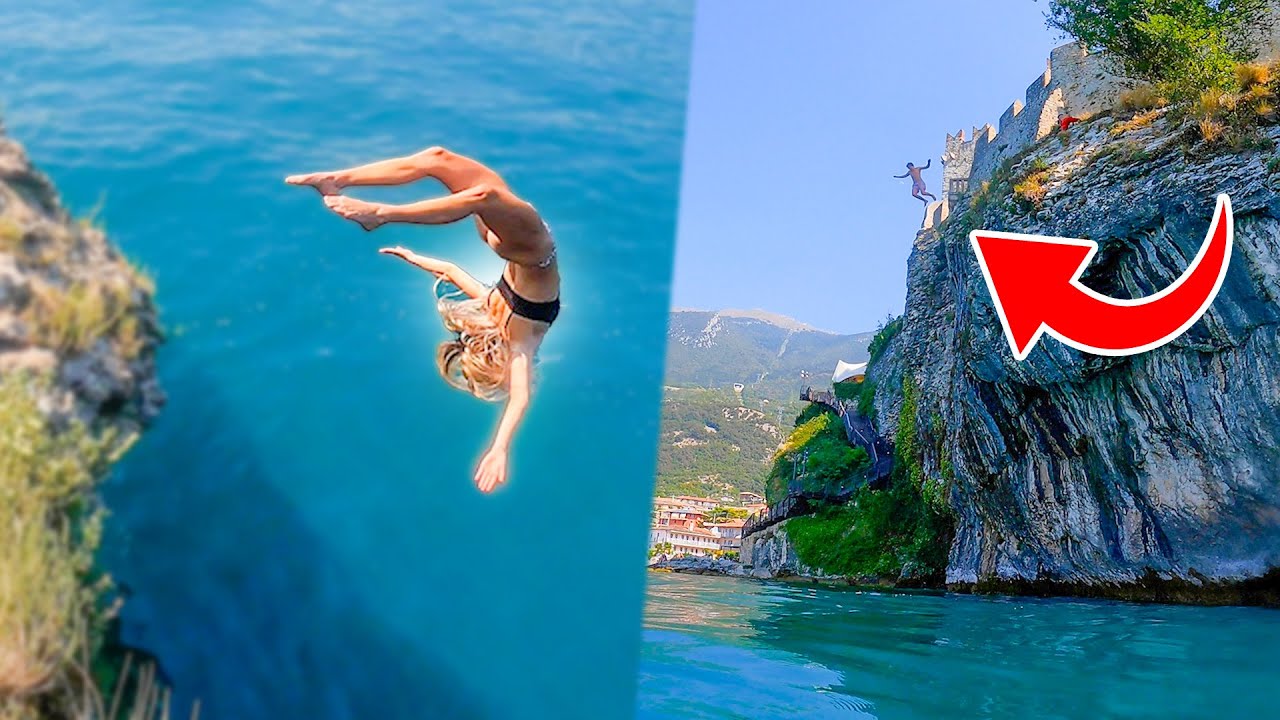 WE GAAN CLIFFJUMPEN TOT 24 METER PLUS! | Roadtrip #7 - YouTube