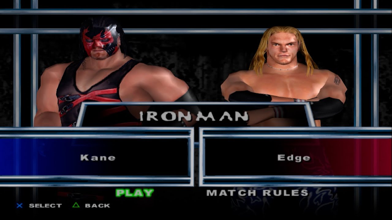 WWE SmackDown! Here Comes the Pain - Kane VS Edge (IRONMAN) - YouTube