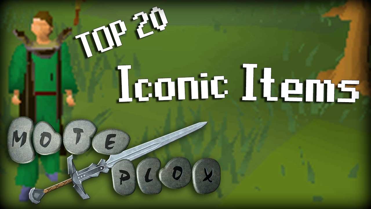 Top 20 Iconic RuneScape Items - YouTube