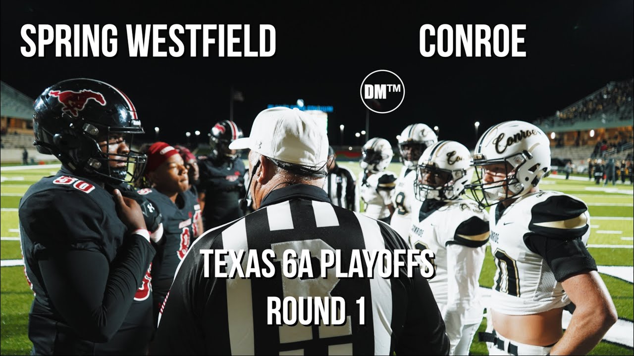 The Best Of Texas 6A Playoffs: Round 1🔥| 62 Points In The 1st Half ...