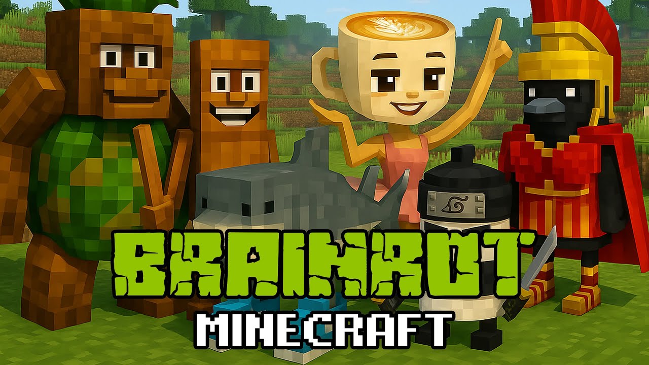 BRAINROT: MINECRAFT EDITION ⛏ | Official Music Video - YouTube