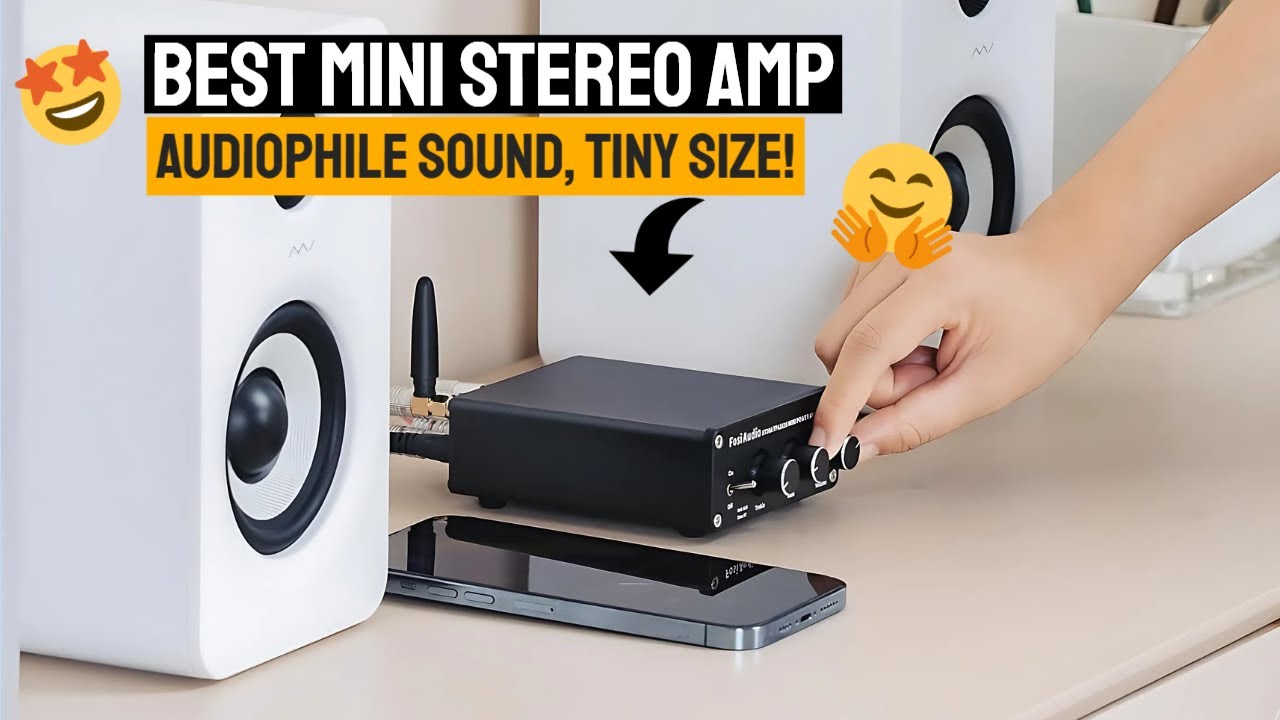 Best Mini Stereo Amplifier in 2025 🔊 | Top 5 Mini Audio Amps Reviewed ...