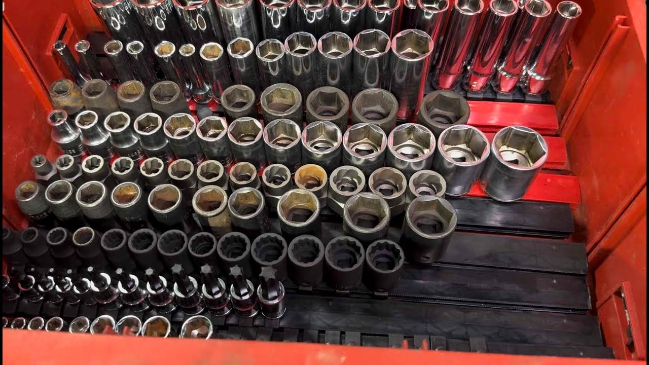 How to organize sockets in a Milwaukee Packout with Tekton socket rails ...