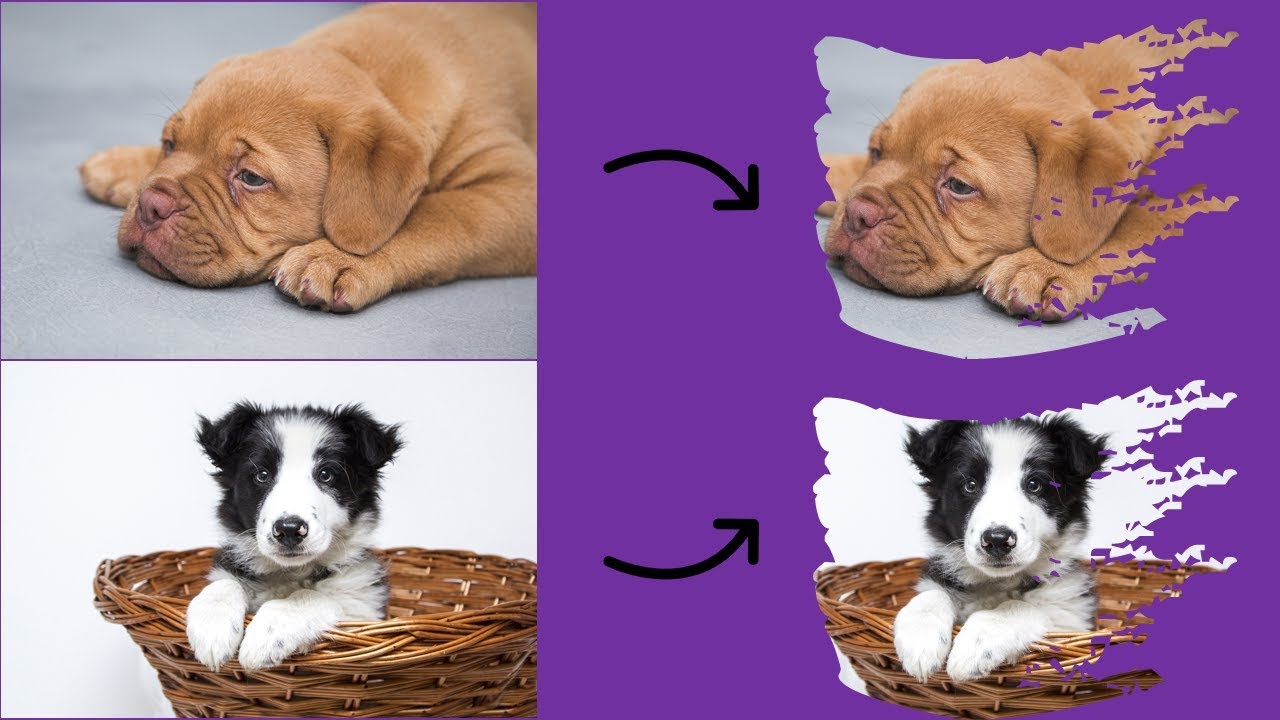 How to create paint brush effects in PowerPoint. - YouTube